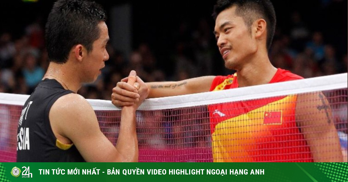 Huyền thoại cầu lông Lin Dan tái xuất so vợt với Hidayat ở giải toàn sao