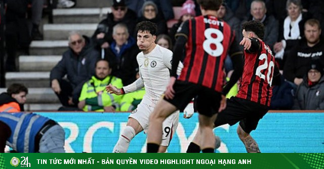 Kết quả bóng đá Bournemouth - Chelsea: Ông lớn oằn mình (Ngoại hạng Anh)