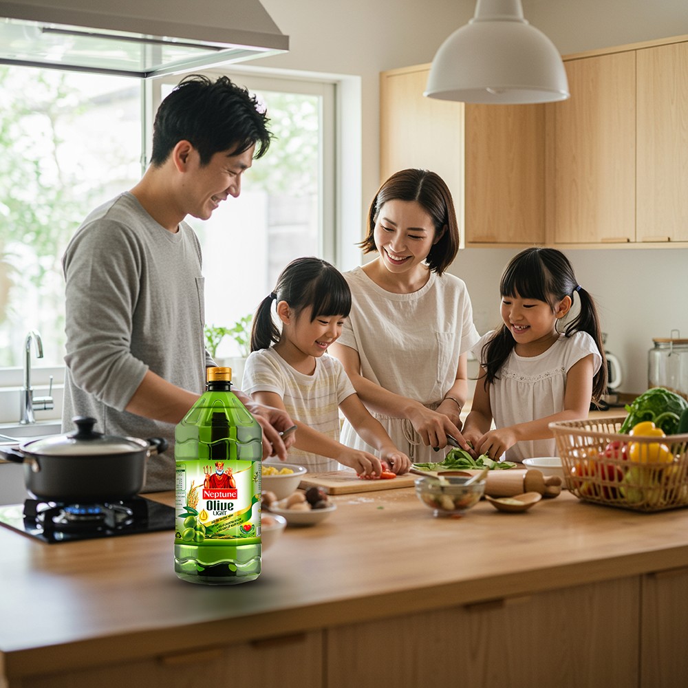 Với công thức kết hợp dầu ô-liu nguyên chất và dầu gạo lứt, loại dầu ...