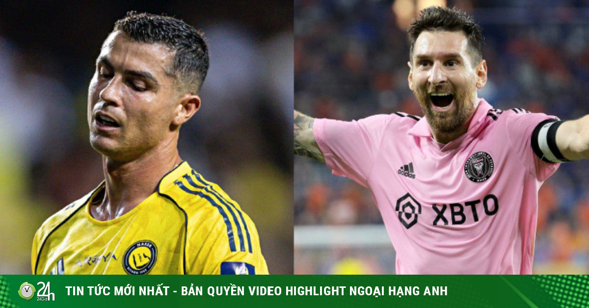 Ronaldo kém Messi mọi mặt cấp CLB năm 2025: Động lực phấn đấu ở tuổi 41